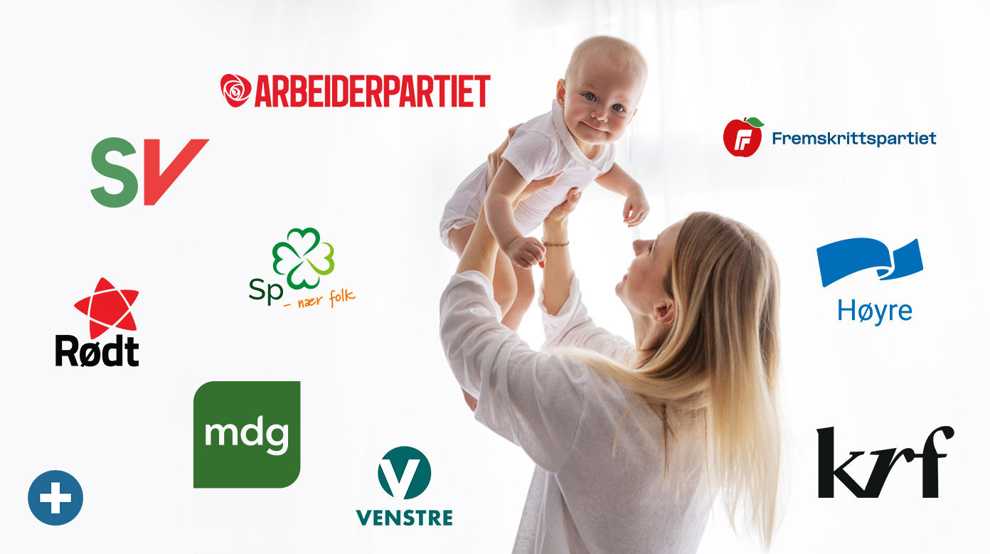 Valg 2025 hovedbilde | Babyverden.no